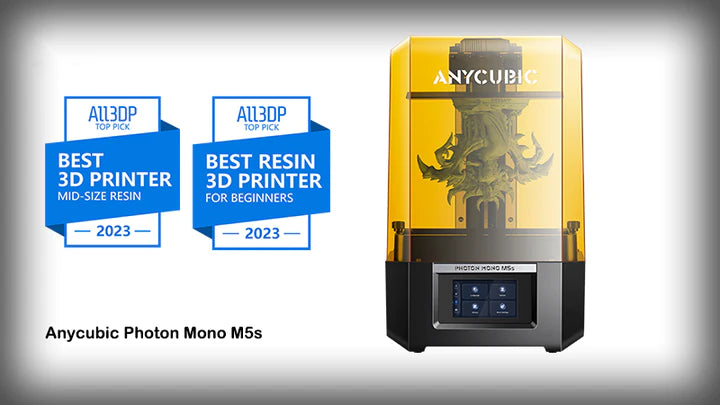 2023 Top Picks from ALL3DP: Anycubic Photon Mono M5s & Photon M3 Max