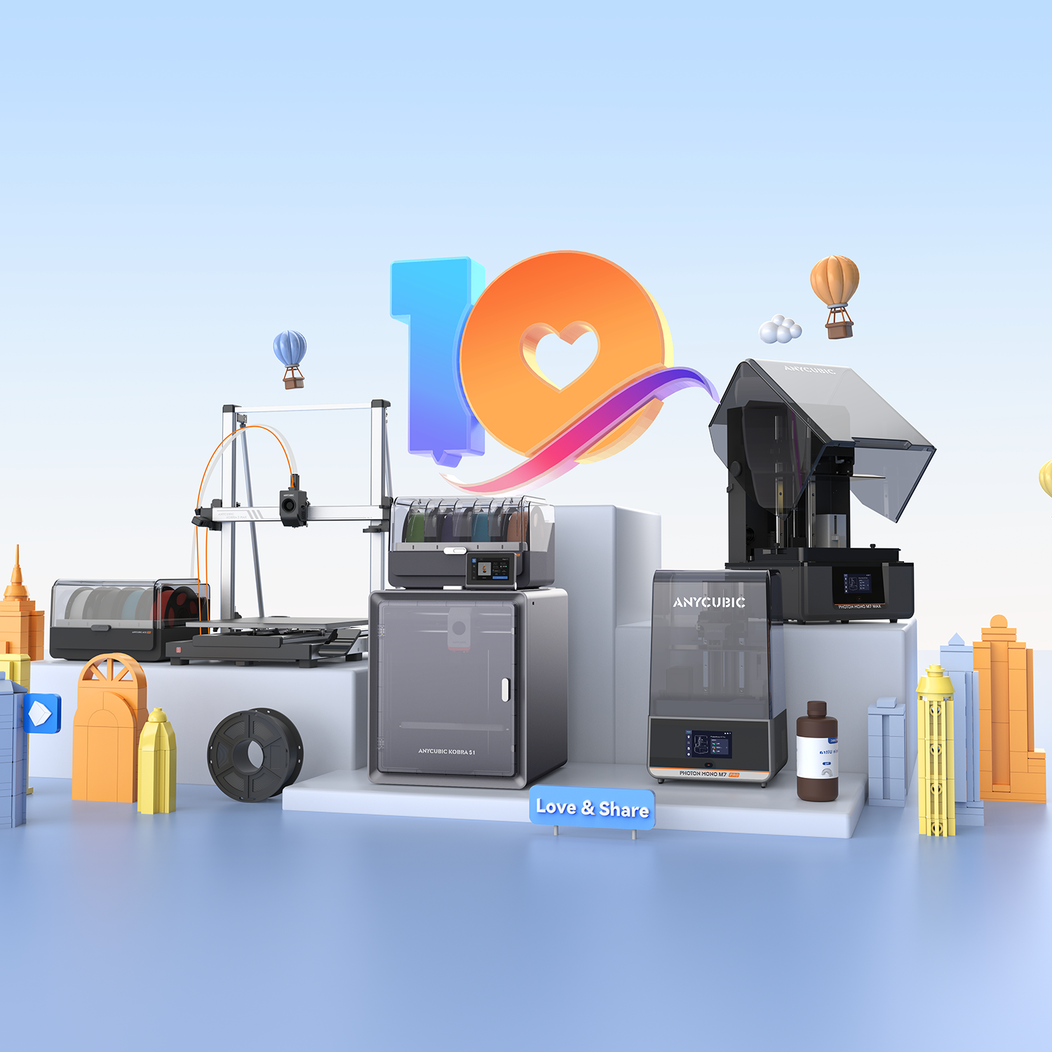 Anycubic LCD and FDM 3D Printers: High-Quality 3D Printing Solutions ...