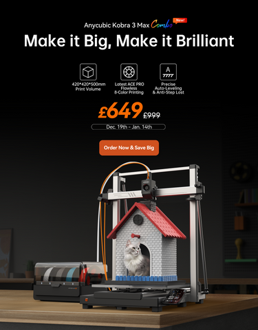 Shop 3D Printers & Filaments Online: Anycubic UK Store