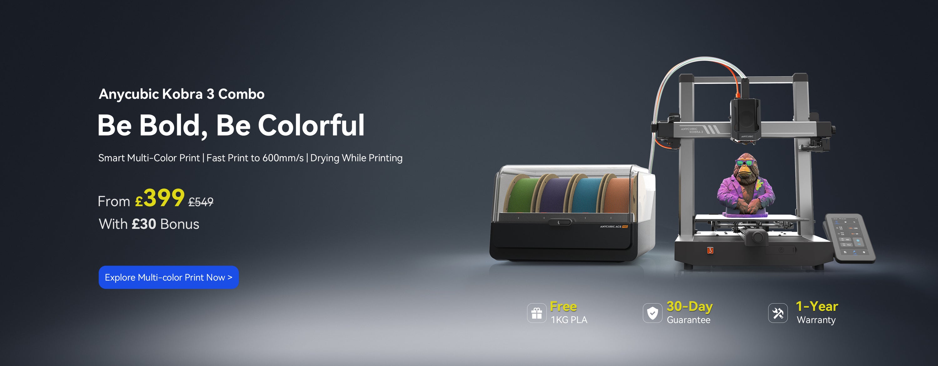 Shop 3D Printers & Filaments Online: Anycubic UK Store