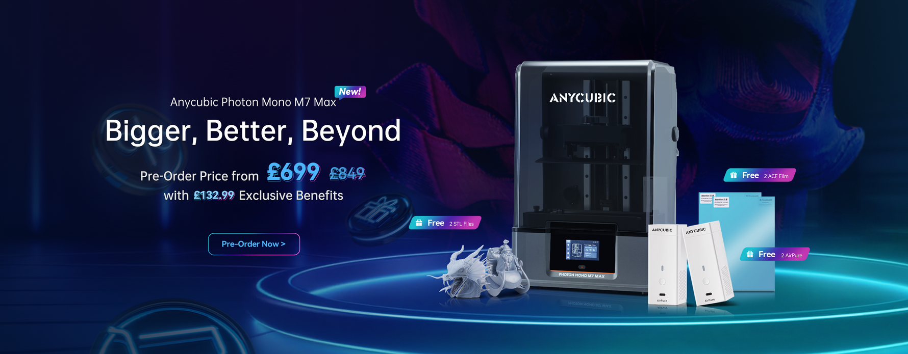 Shop 3D Printers & Filaments Online: Anycubic UK Store