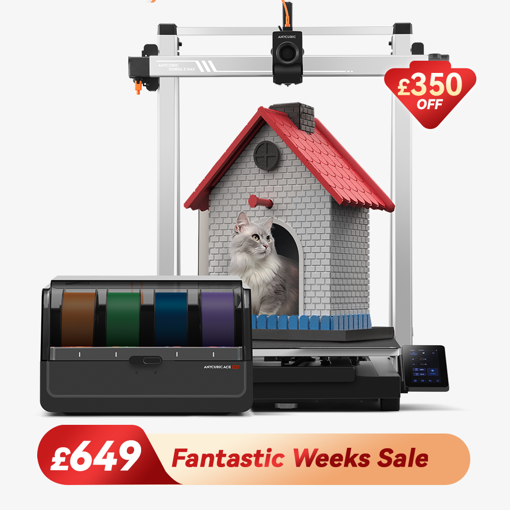 Kobra 3 Max Combo: The Largest Consumer-Grade Multicolour 3D Printer ...
