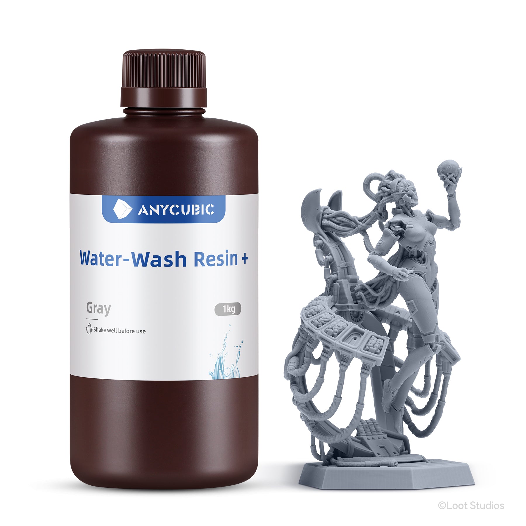 Anycubic Water-Wash Resin+: Eco-friendly Water-washable resins for LCD ...